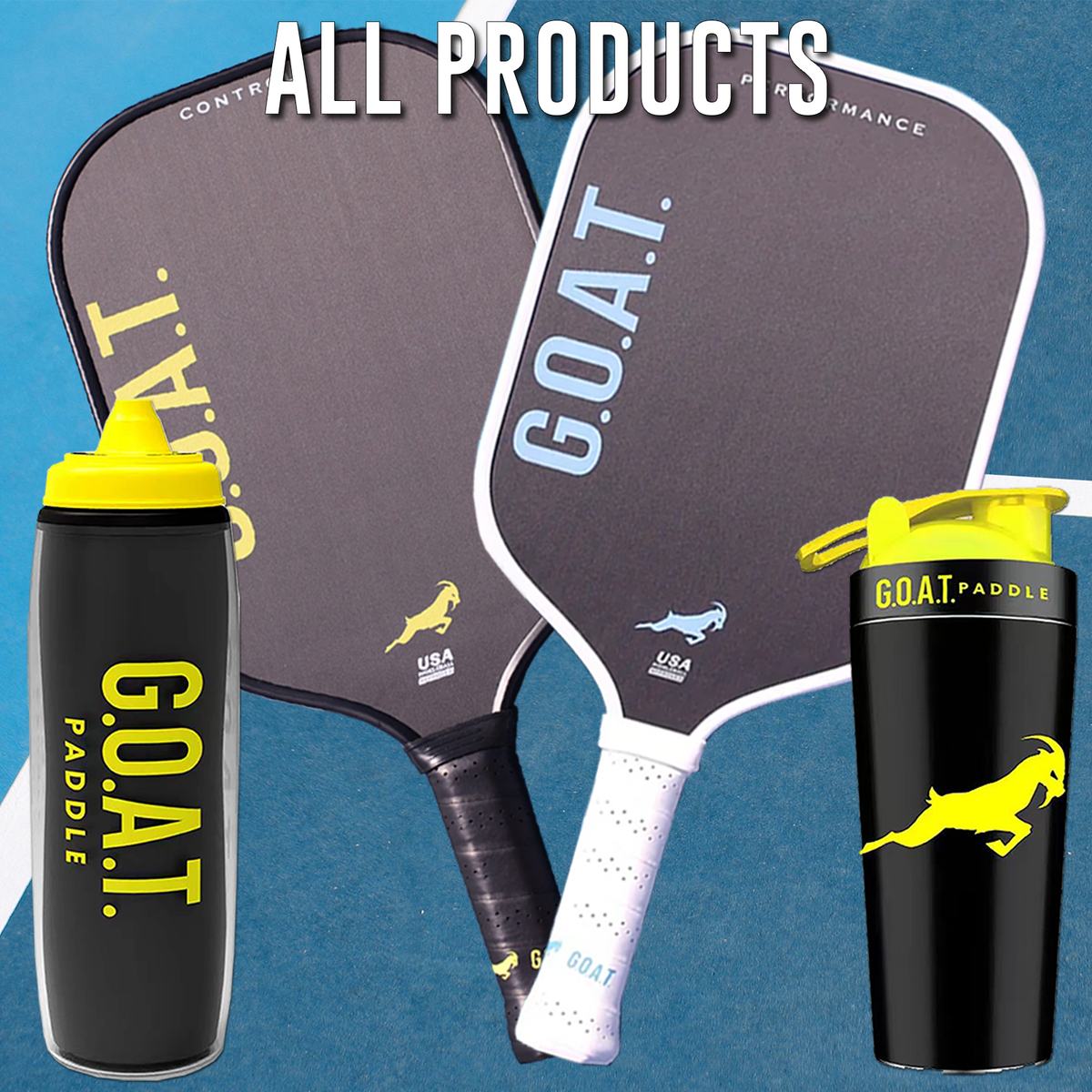 G.O.A.T. Paddle Pickleball Paddles Making you the Greatest of All Time
