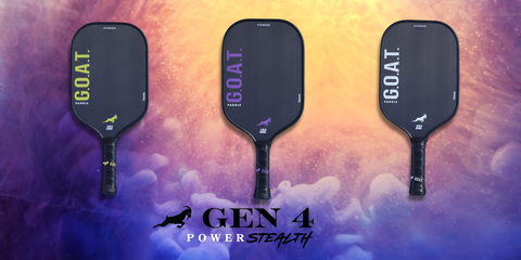 G.O.A.T. Paddle Pickleball Paddles making you the Greatest of All Time