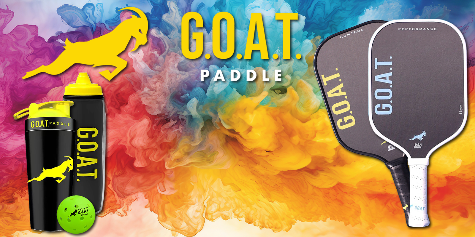 G.O.A.T. Paddle Pickleball Paddles making you the Greatest of All Time