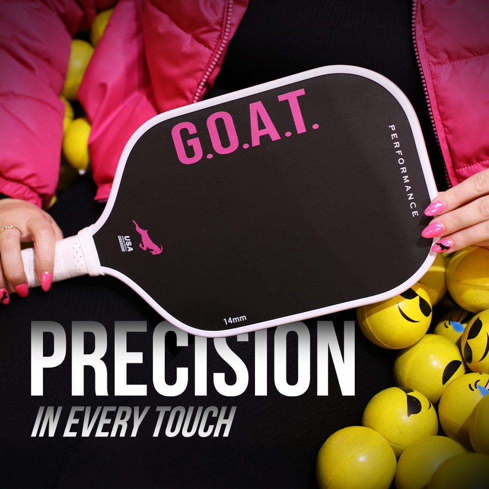 Shop High-Performance Pickleball Paddles for Champions at G.O.A.T. Paddle